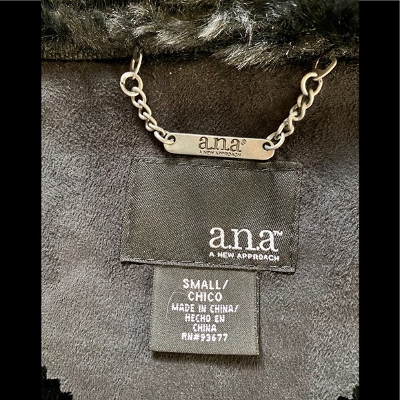 a.n.a | Jackets & Coats | Ana Beautiful Fully Lined Black Coatsize ...